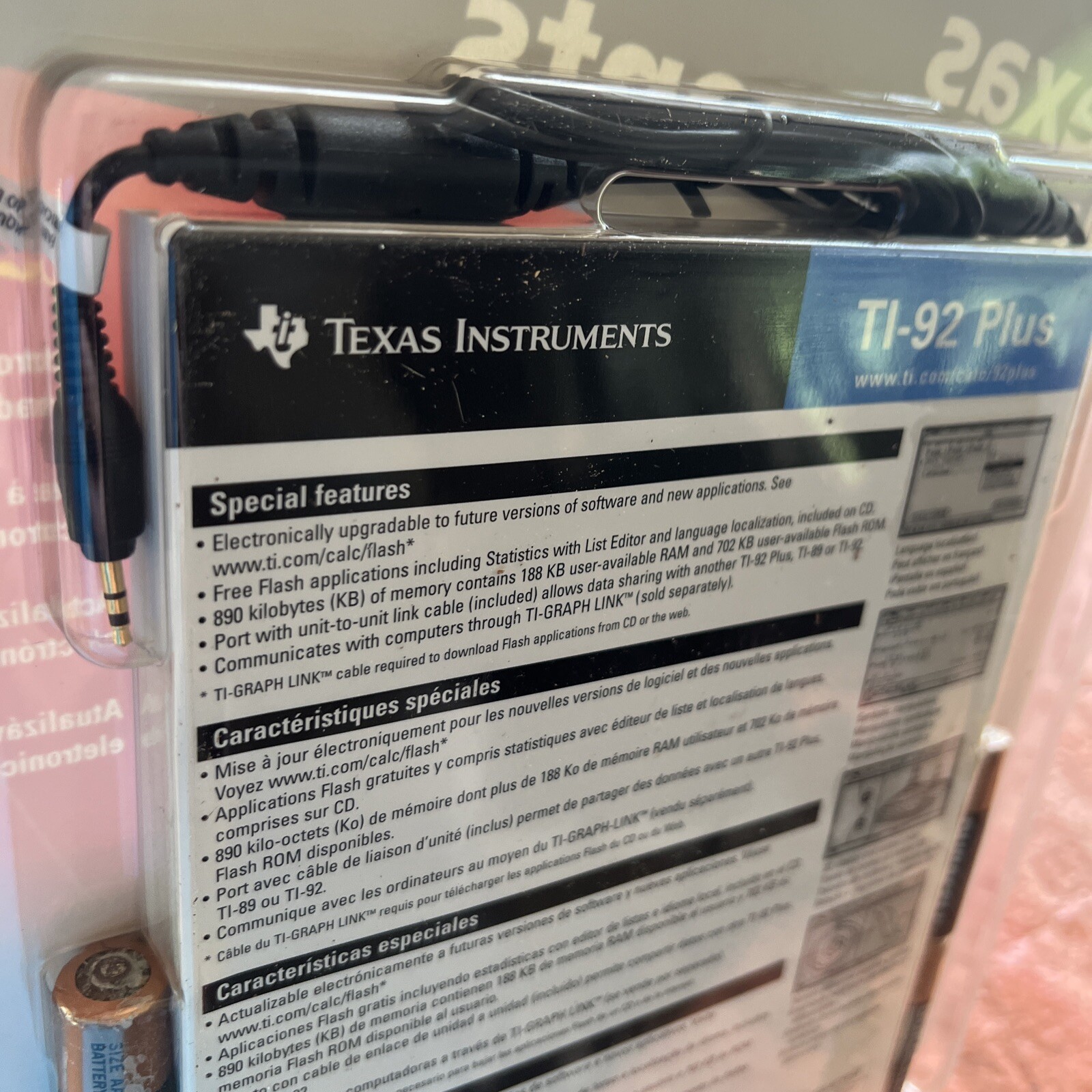 Texas Instruments TI-92 Graphing Calculator for sale online | eBay