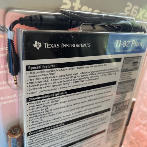 Texas Instruments TI-92 Graphing Calculator for sale online | eBay