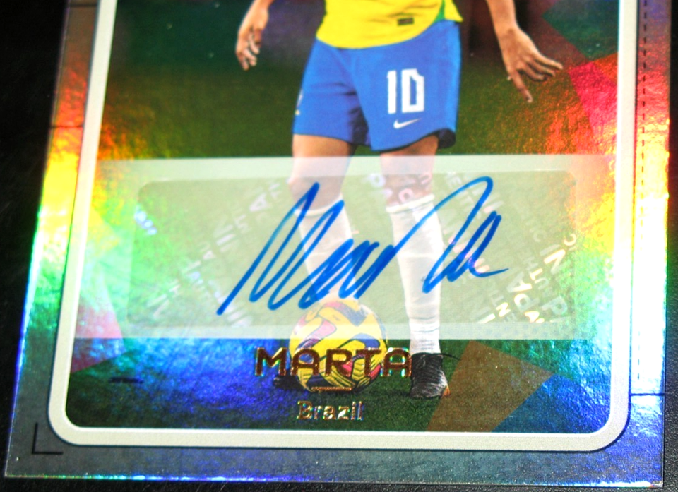 2023 Donruss FIFA Women's World Cup Marta Autograph Brazil Auto ...