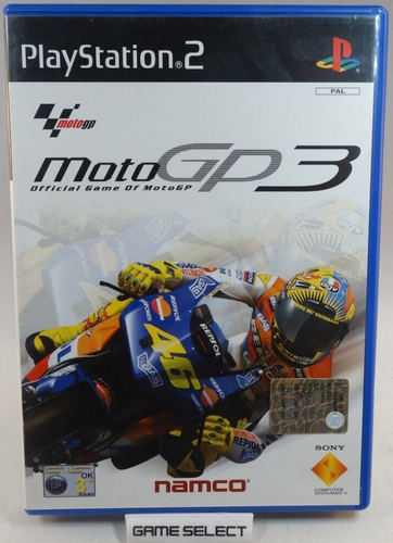 Motogp 3 Moto Gp sony PS2 PLAYSTATION 2 Pal Eur - - Original Complete ...