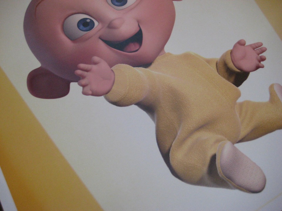 Disney The Incredibles Jack Jack Attack 11" x 16.25" Collector's Movie ...