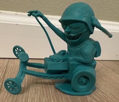 VINTAGE LOUIS MARX WEIRD-OHS BLUE TURQUOISE DIGGER FIGURE 1964 HAWK ...