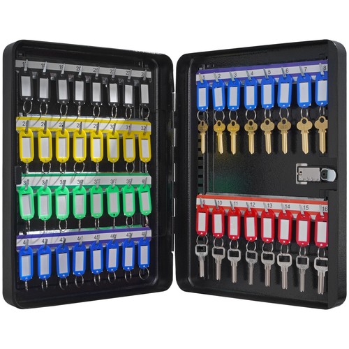 Uimoso 48-Key Cabinet Key Safe with Combination Lock & Keys Adjustable ...
