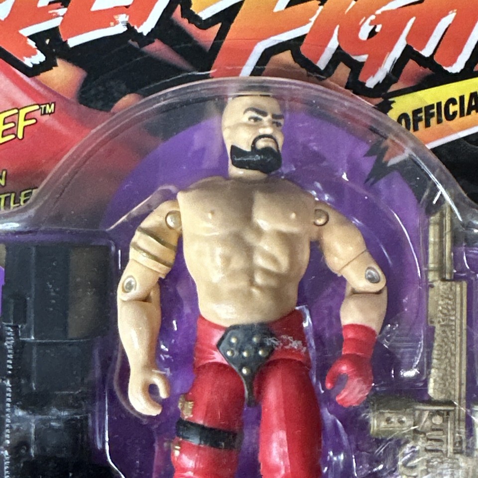 1994 Street Fighter GI Joe Official Movie MOC 3.75” Zangief Figure ...
