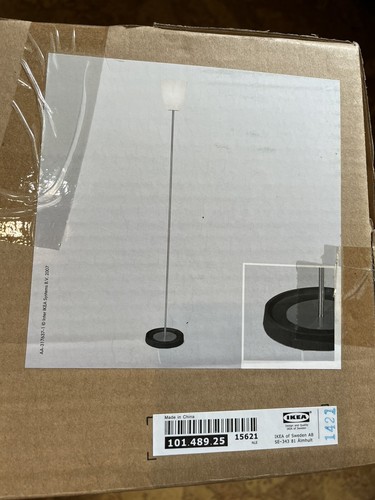 Vintage Y2K 2000s IKEA BASISK Modern Floor Lamp New old Stock in Box ...