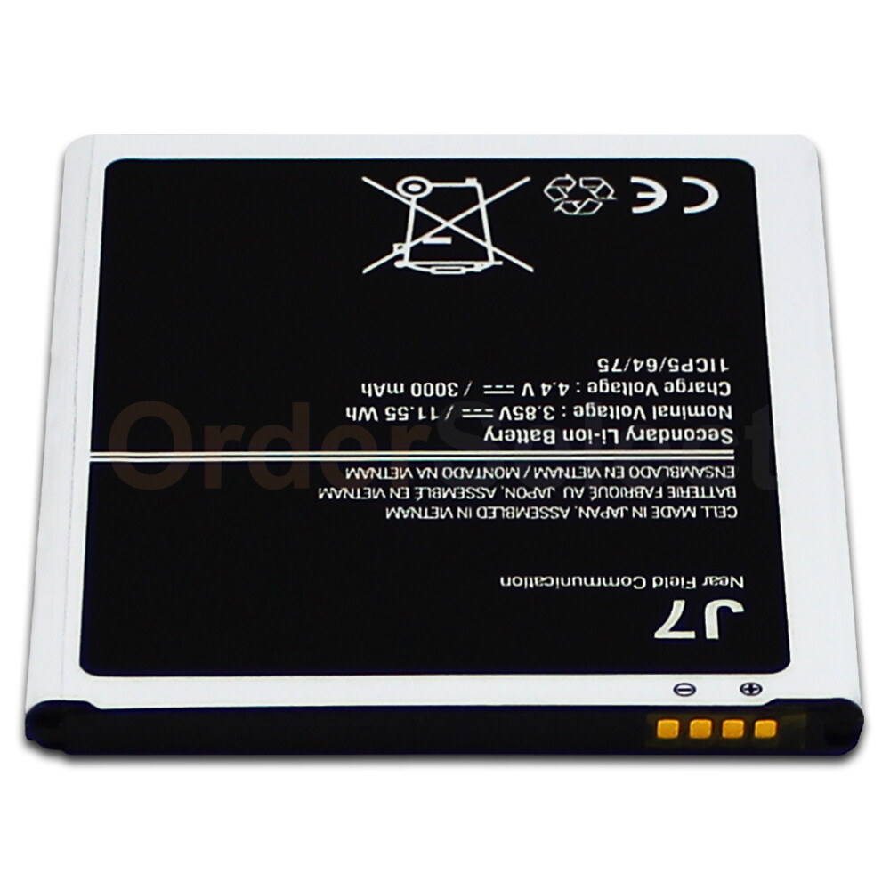 New Battery 3000mAh for Samsung Galaxy J7 SM-J700 J700M J700P J700F EB ...