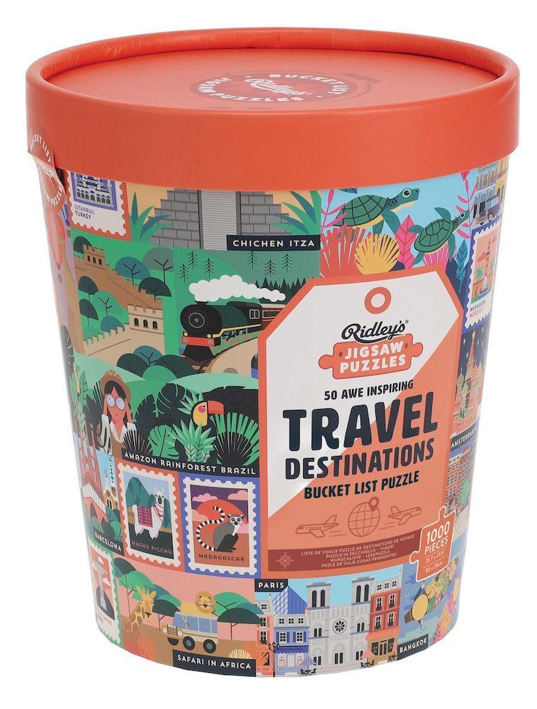 Bucket List Puzzle: Travel Mood (1000pc) Board Game | eBay