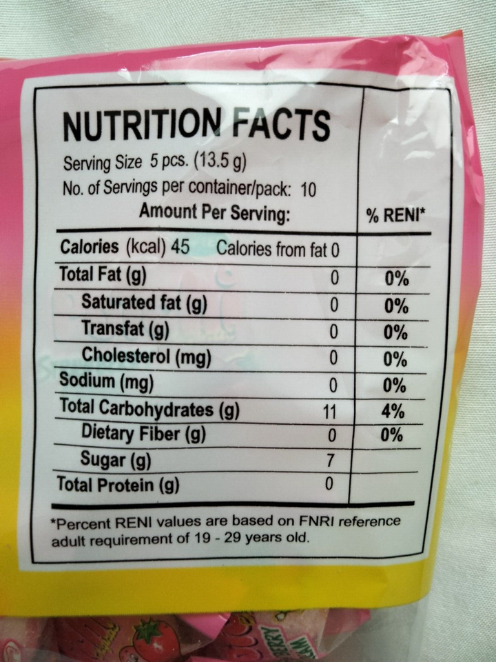 Colombia's Potchi Strawberry Cream Gummy Candy - 135g (50 Pieces) | eBay