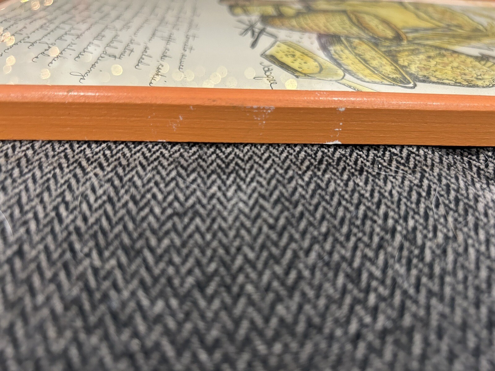 VTG 70’s Soovia Janis Spicy Stuff Recipe Wall Art Decor Signed JACQUE ...