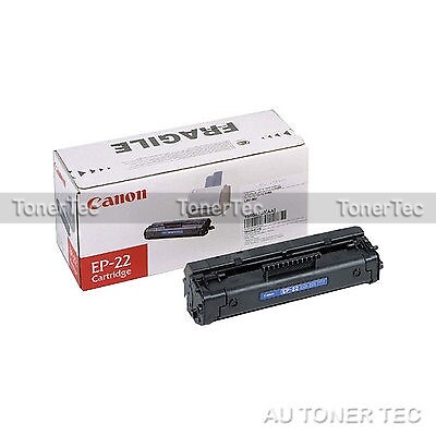 Canon Genuine EP22 BLACK Toner Cartridge->LASER SHOT LBP1120/LBP800 ...