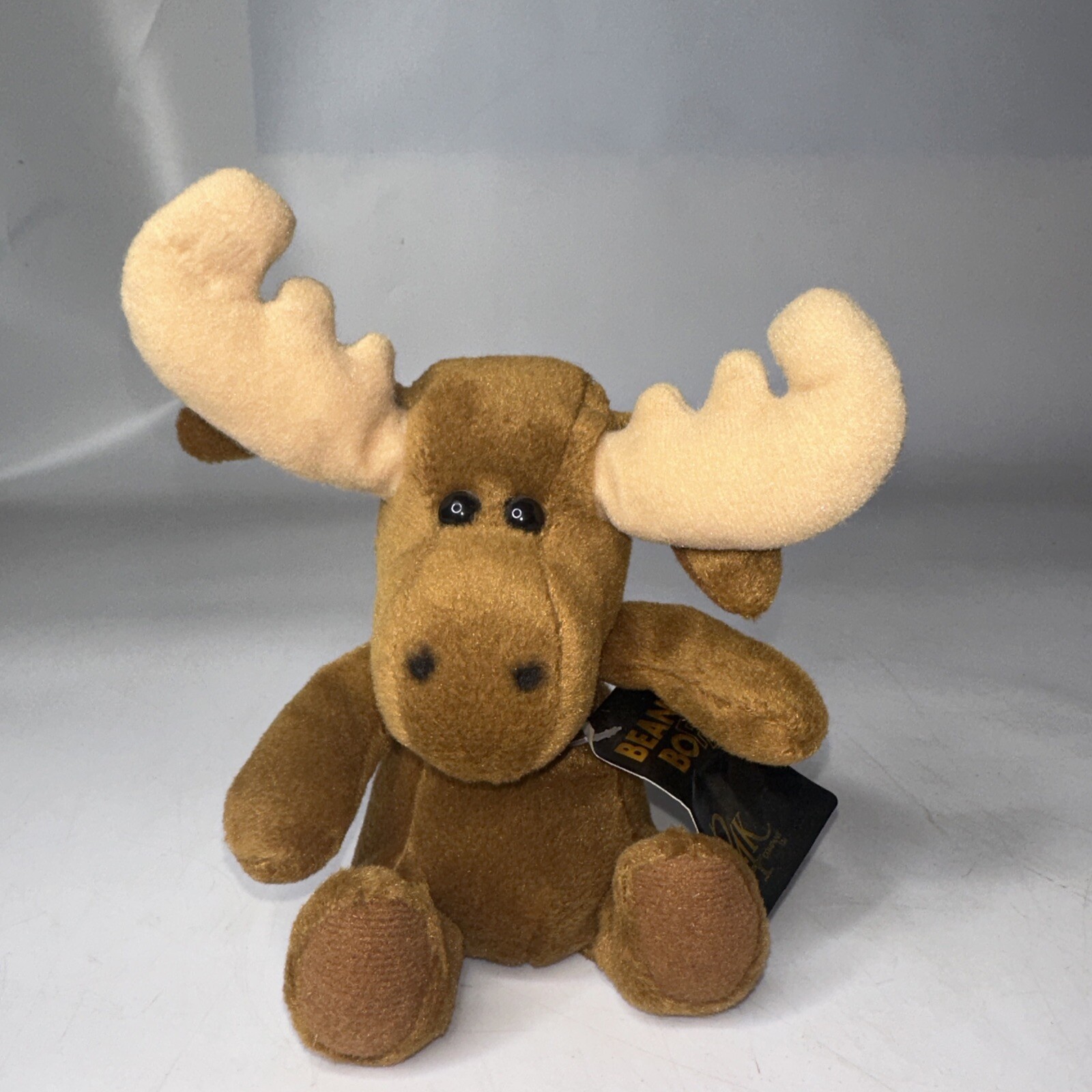 24K BEANIE BOPPERS "MIKEY THE MOOSE" 1997 PLUSH STUFFED ANIMAL SPECIAL ...