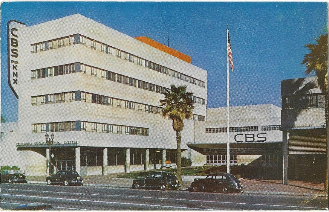 KNX,Radio,CBS Station Los Angeles, Calif. Vintage Circa1940's Unposted ...