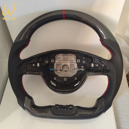 Carbon Fiber Steering Wheel for Mercedes-Benz W205 C63 C43 AMG CLA GLE ...