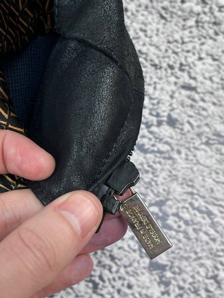 ZILLI Suede & Leather Bomber Jacket Silk Logo Lining Luxury Italian Men ...