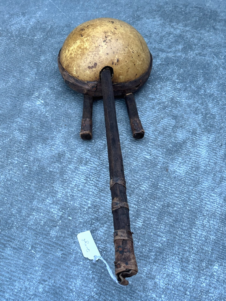 ANTIQUE KORA GUITAR FROM SENEGAL WEST AFRICA AFRICAN CALABASH STRING ...