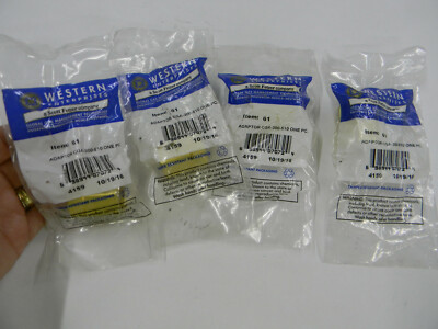 New Lot of 4 Western Enterprise Adapters CGA-300-510 B3 | eBay
