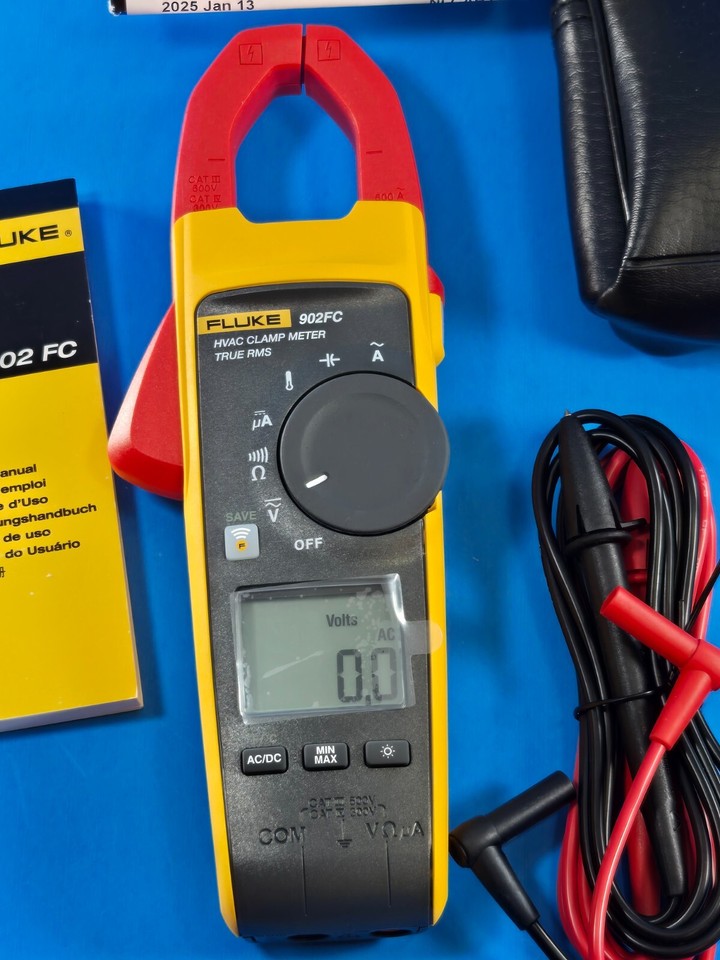 Fluke 902FC 902 FC TRSM AC HVAC Clamp Meter Multimeter New | eBay