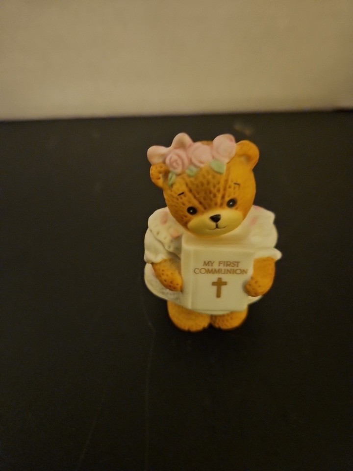 Lucy & Me My First Communion Bear Lucy Rigg ENESCO 1988 2-5/8" Tall | eBay