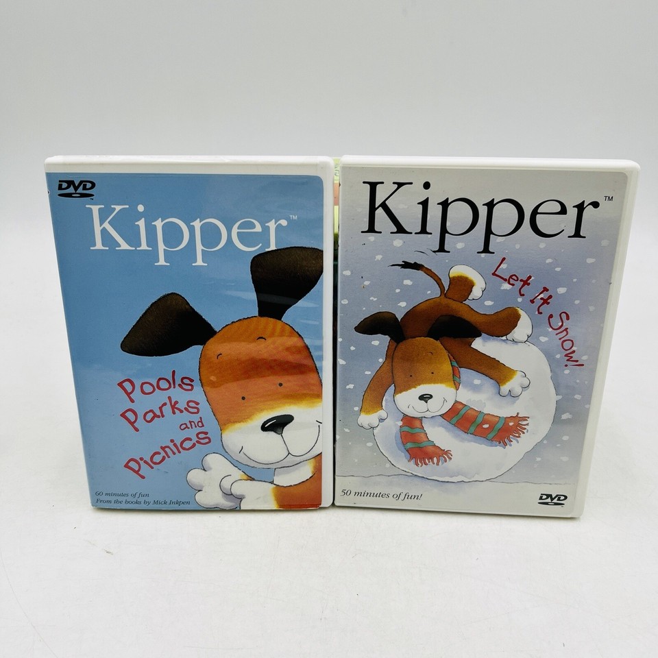 Kipper DVD Lot Of 12 Puppy Love, Tiger Tails, Cuddly Critters, Let It ...