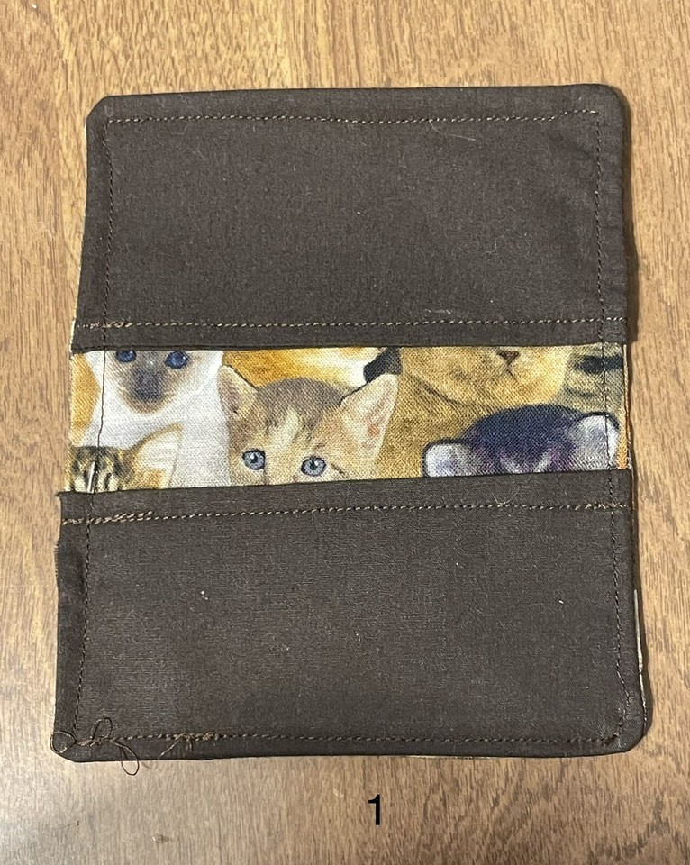 Cat Credit Card Holder Wallet | eBay