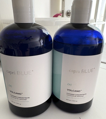 2 Capri Blue Volcano Cleaning Concentrates Multi Purpose Cleaner- 32 ...