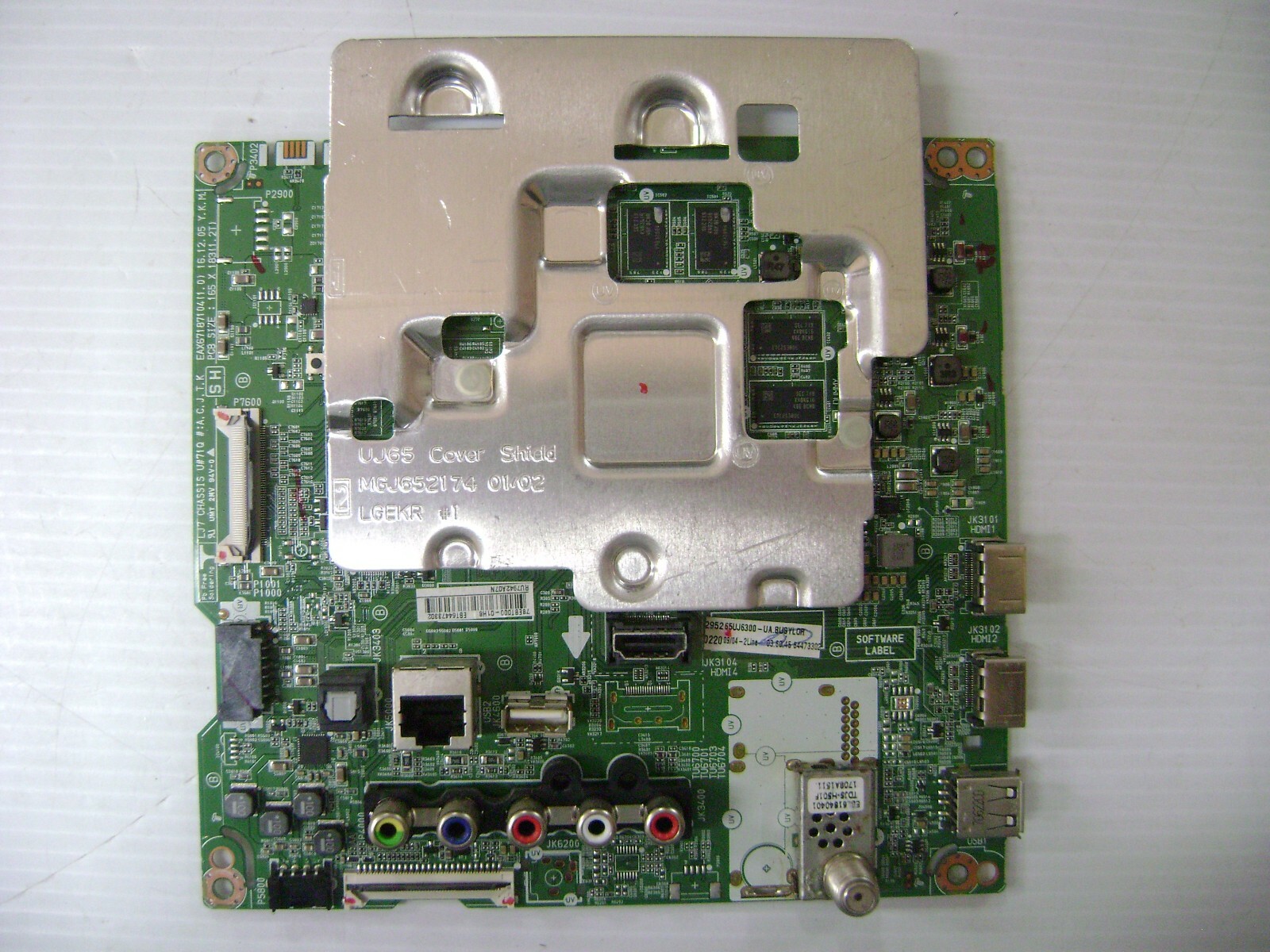 LG 65uj6300-ua Eax67187104 Main Board Tested for sale online | eBay