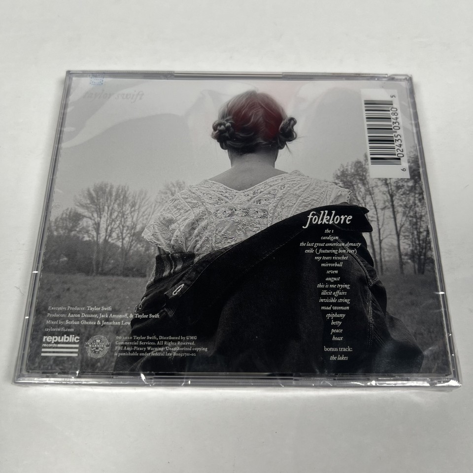 Taylor Swift: Folklore Explicit Music Album Bonus Track [New CD ...
