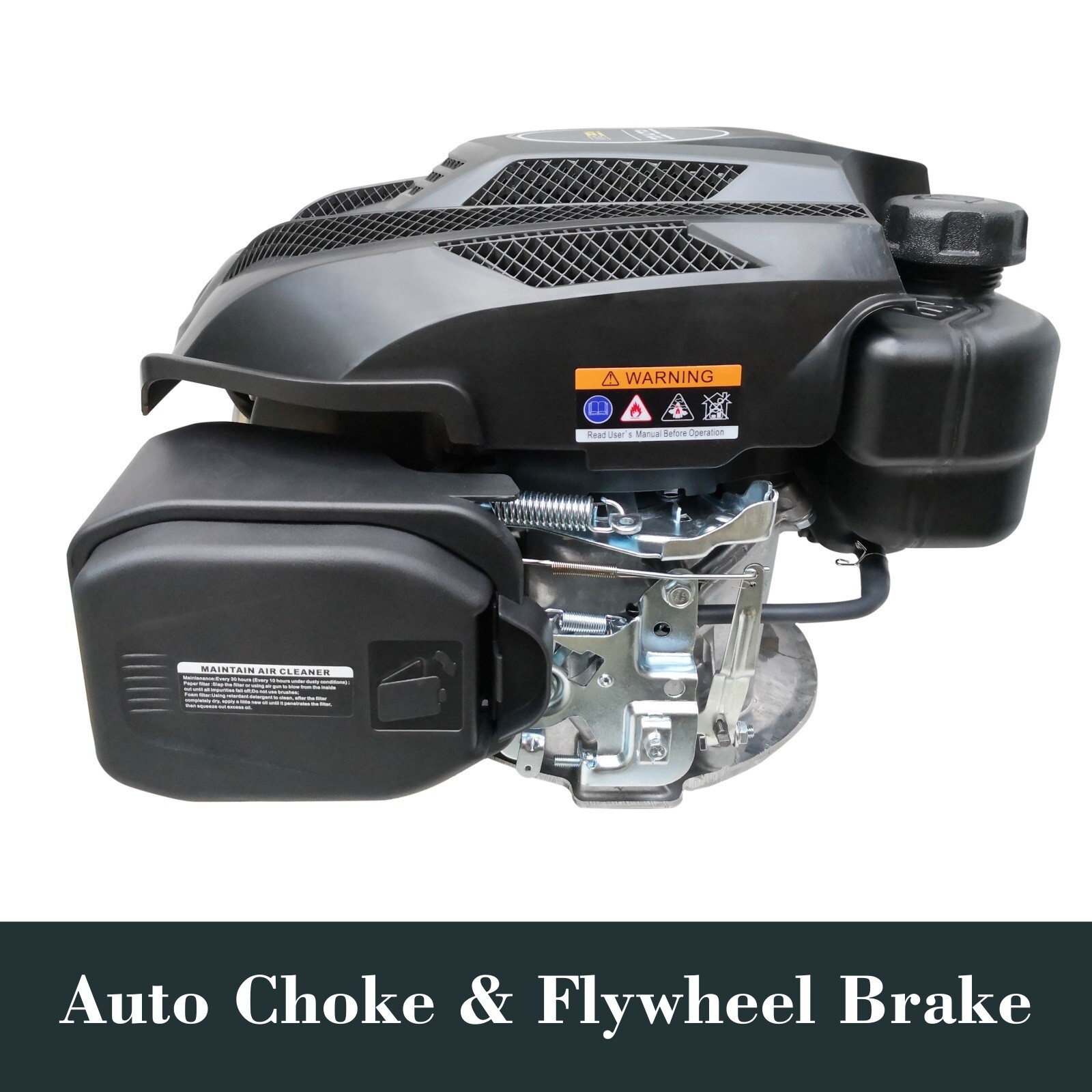 6.5HP 4-Stroke OHV Vertical Shaft Petrol Engine For Domestic Push Lawn ...