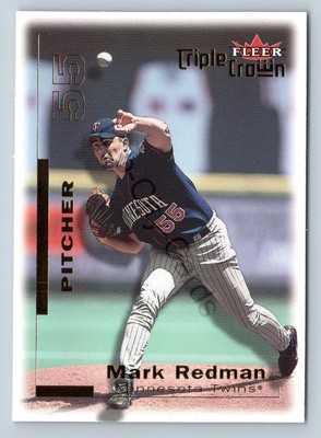 2001 Fleer Triple Crown Mark Redman Minnesota Twins #122 MLB Baseball ...