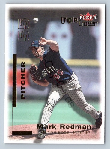 2001 Fleer Triple Crown Mark Redman Minnesota Twins #122 MLB Baseball ...