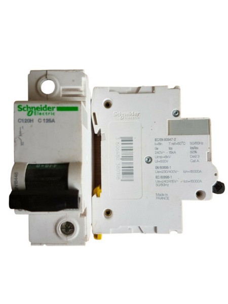 Schneider C120H 125 Amp Circuit Breaker for sale online | eBay