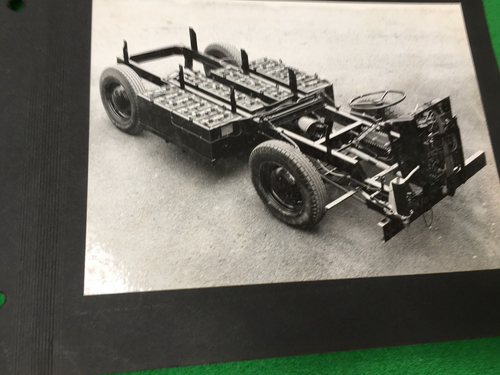 Morrison-Electricar CHASIS 50s PAIR ELECTRIC VEHICLE 1950 ERA PAIR ...