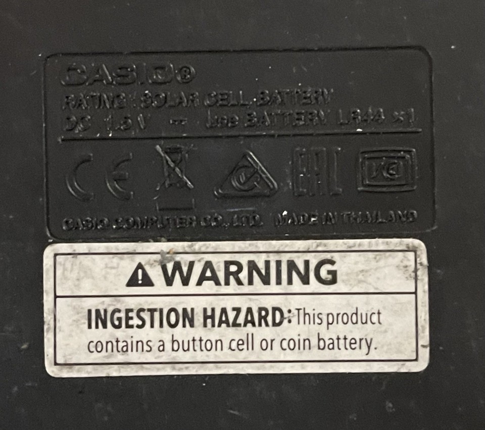 Casio Financial Consultant Calculator FC-200V 2nd Edition | eBay