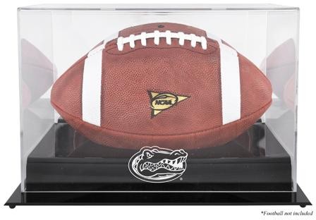 Florida Gators Black Base Team Logo Football Display Case - Fanatics ...
