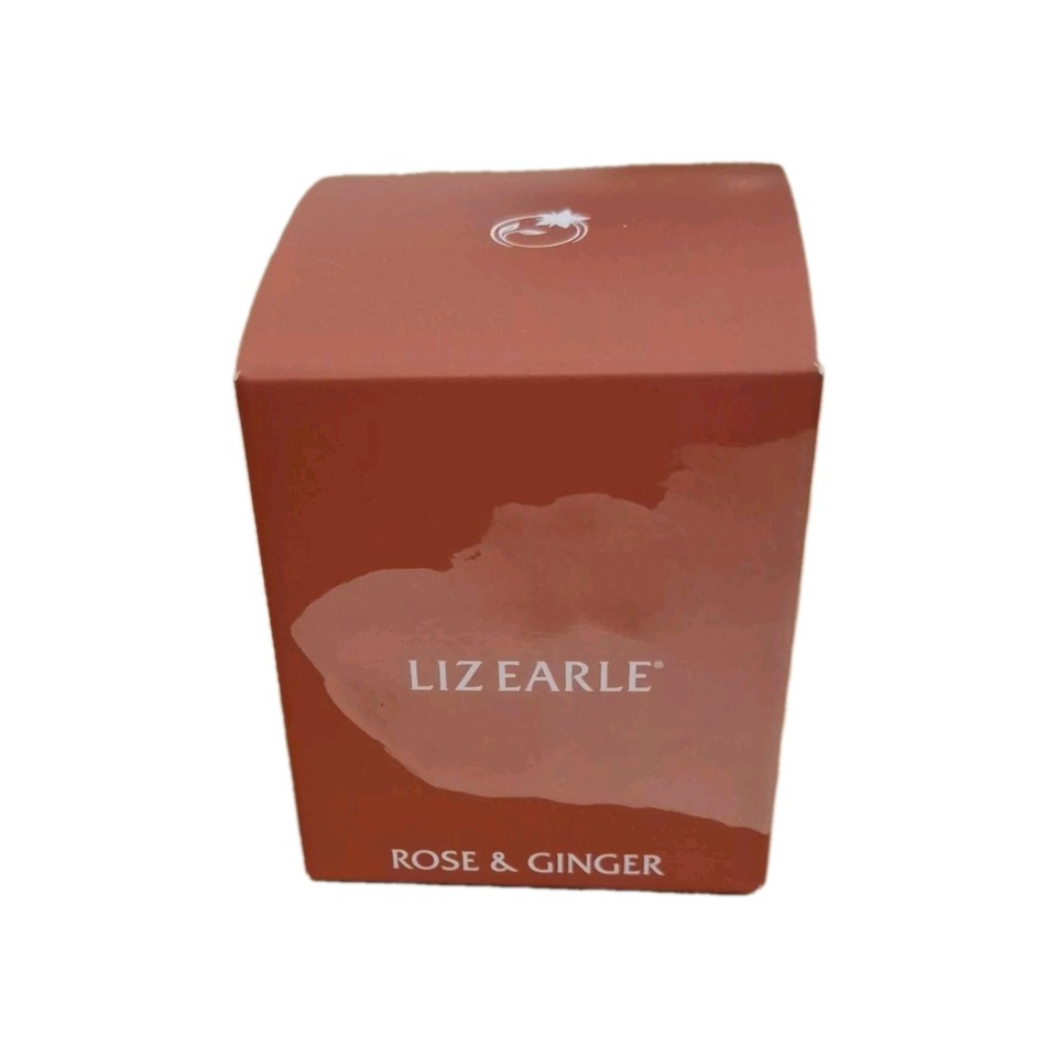 Liz Earle Rose & Ginger Botanical Candle 75g Brand New & Boxed With ...