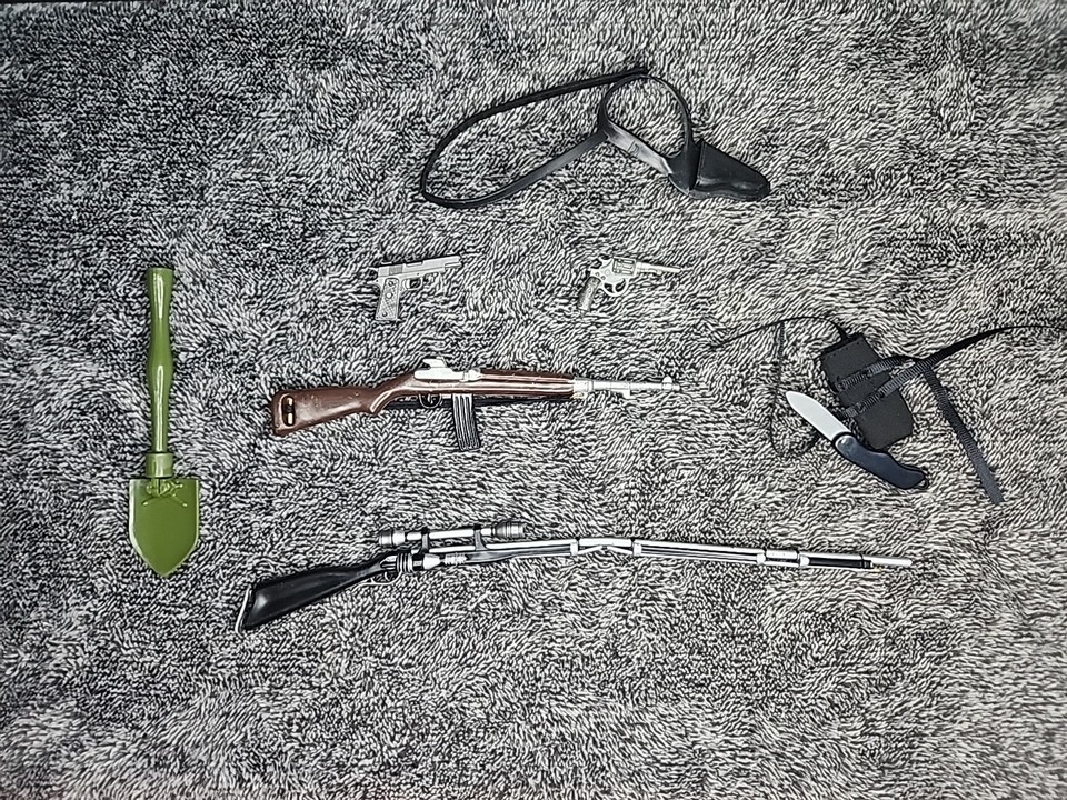 Vintage G.I. Joe Figures & Accessories Lot Flocked Hair Scar | eBay