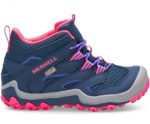 Merrell Chameleon Mid Waterproof Select Dry Girls Size 1M Boots Hiking ...