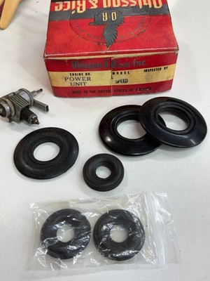 VINTAGE TETHER CAR 60 SIZE TIRES O&R CAR ENG. BOX TD SPECIAL 045 ENG ...