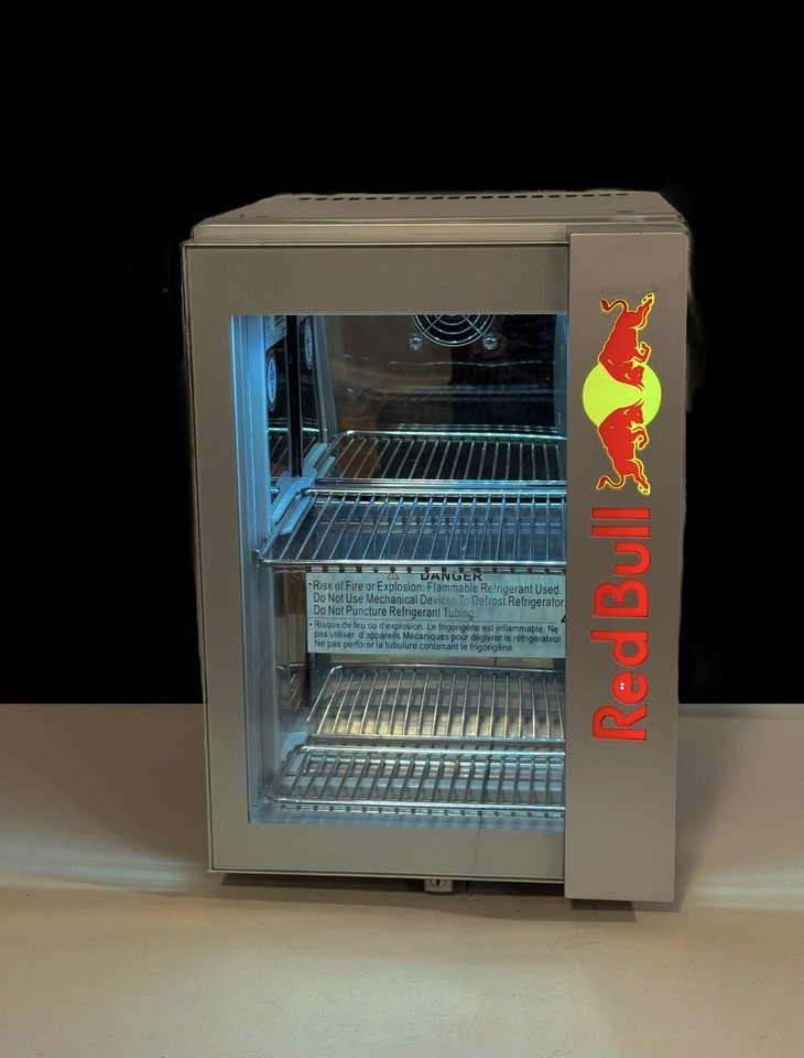 Red Bull Mini Fridge Baby Cooler 2020 RB-BC2020 Eco LED | eBay