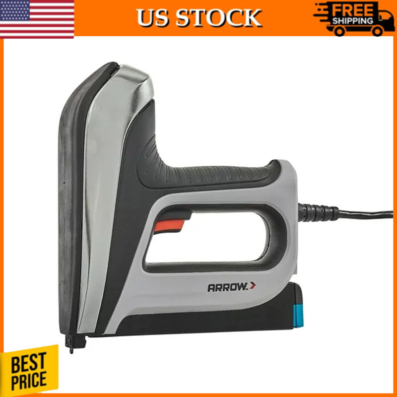 T50AC Electric Staple Gun and Nailer Indicator Light Display Ergonomic ...