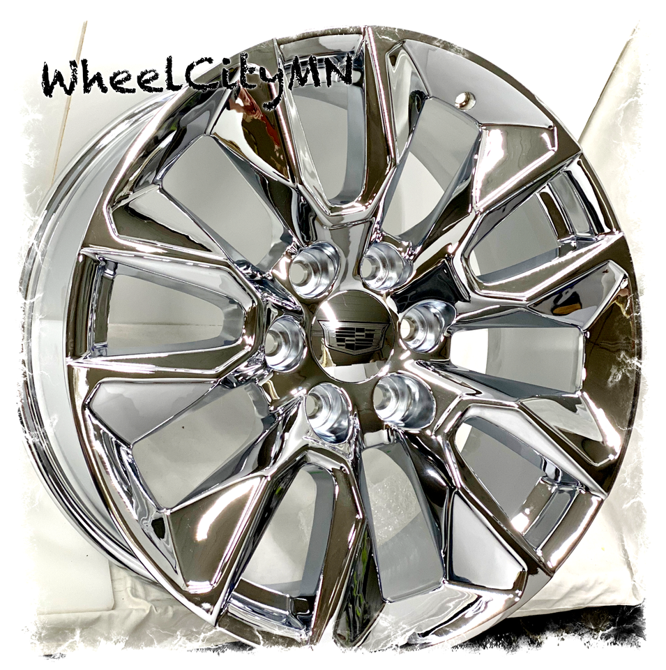 20" Chrome OE 23376222 Replica 5916 RD4 Wheels fits Cadillac Escalade ...