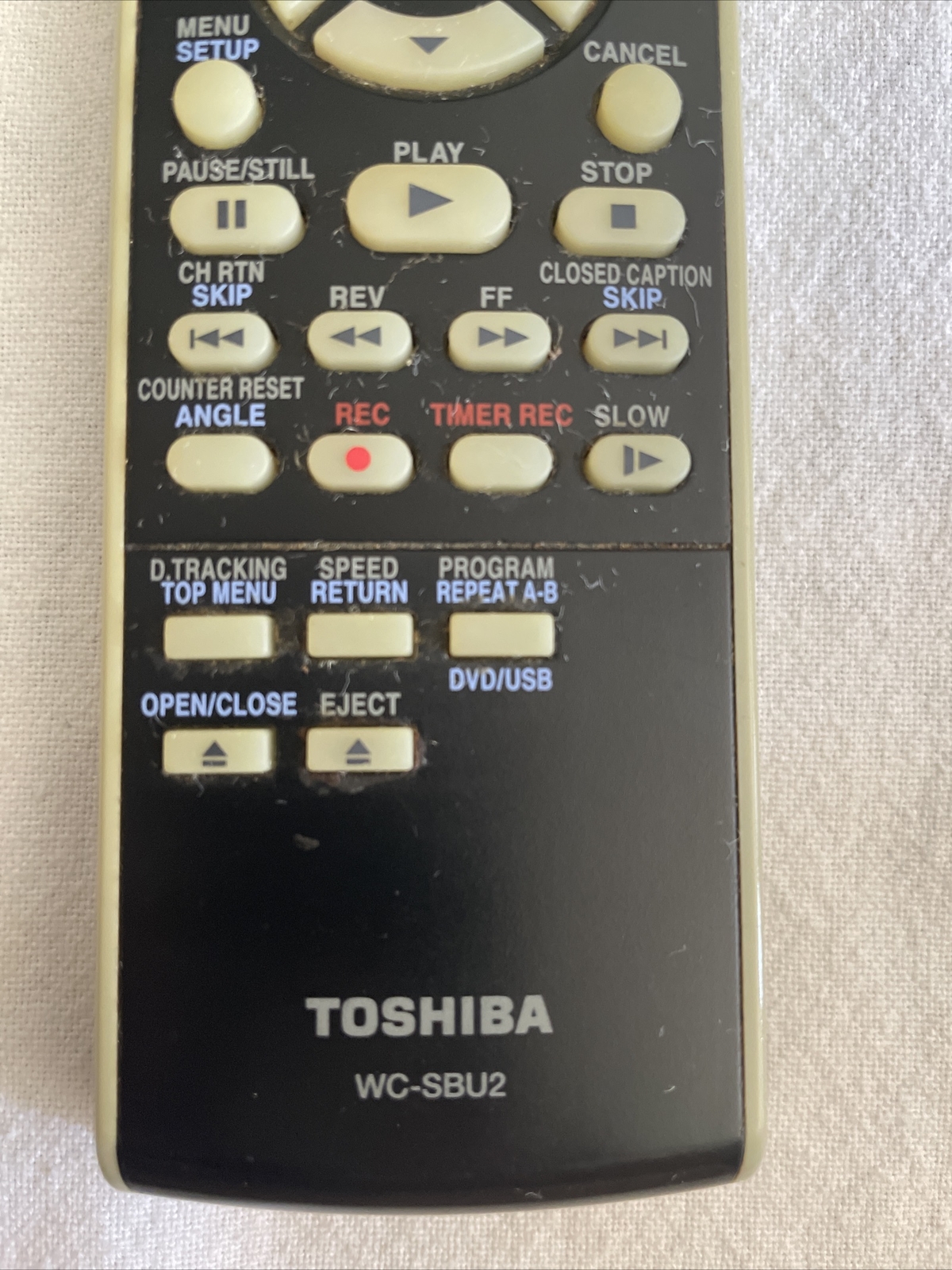 Toshiba Wc-sbu2 Remote Control 076d0kh050 72783959 for sale online | eBay