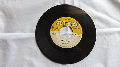 Vintage The Coasters ATCO 45-6087 Searchin Young Blood 45 RPM | eBay