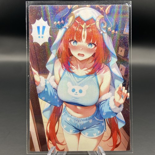 Nilou Genshin Impact Anime Waifu Card Doujin ACG Goddess Holo | eBay