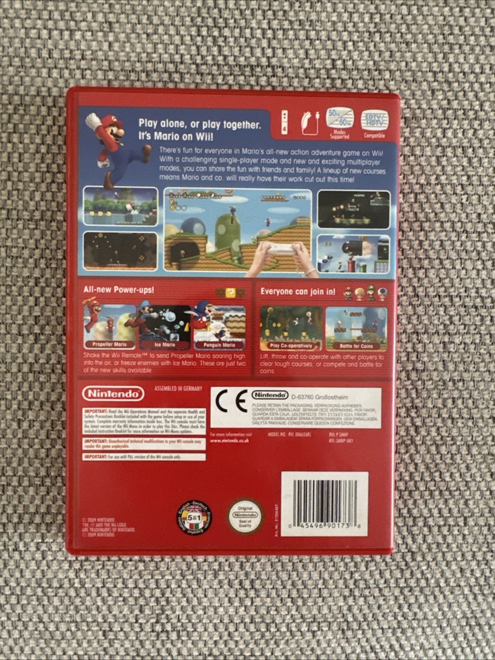 Nintendo Wii Super Mario Bros Wii | eBay UK