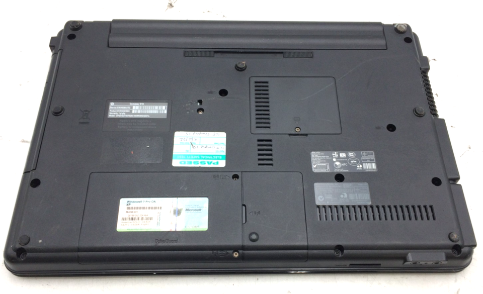 HP Compaq 610 - Intel Duo 2 T5870 @ 2.00GHz - 160GB HDD - 2GB RAM ...