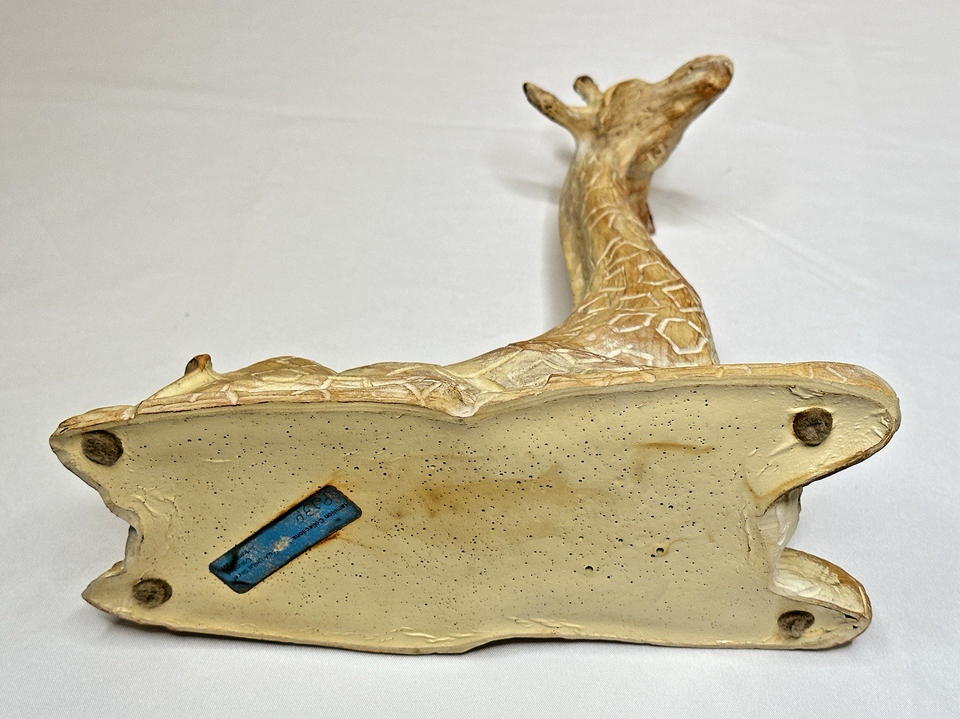 Vintage Hamilton Collection Giraffe Resin Figure 10" x 8" | eBay UK