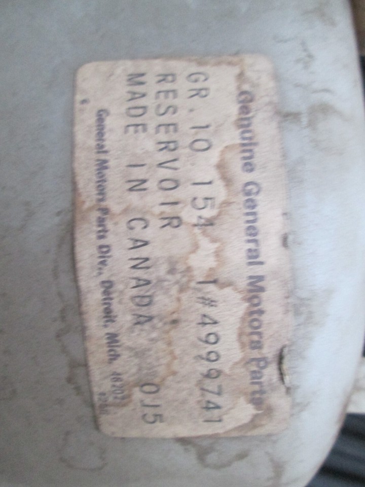 GM NOS 1975 CHEVETTE WASHER BOTTLE | eBay