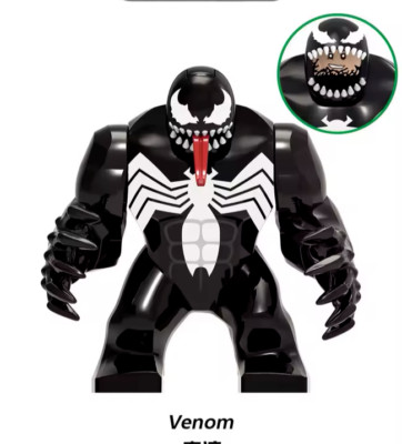 Marvel Venom Custom Big Figure Bigfig Minfigure Compatible Sealed New ...