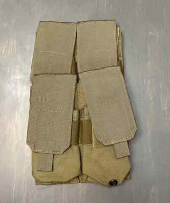 2 Pouches Mag Magazine USMC Double Quad Eagle Industries 30 Round MOLLE ...